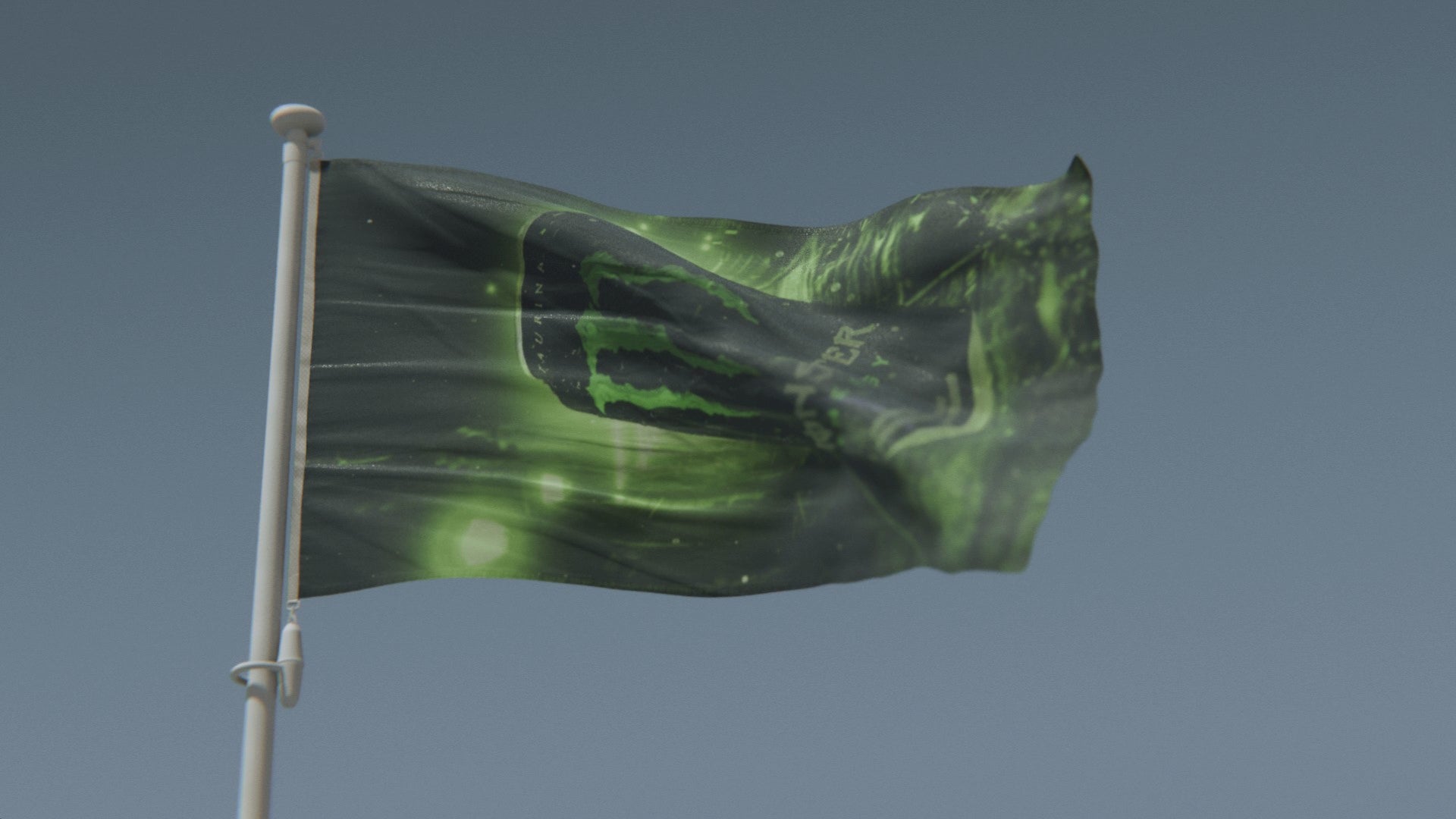 Monster Energy Flag – Racing & Motocross Inspired Banner for Garage ...